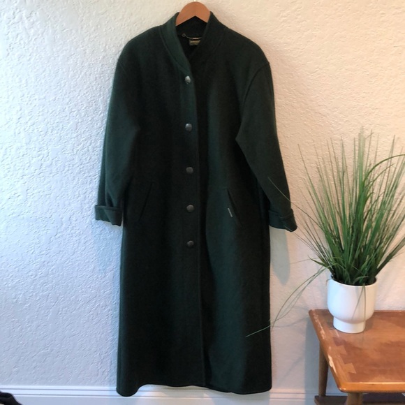 geiger | Jackets & Coats | Vtg Geiger Of Austria Wool Coat Long Boiled ...